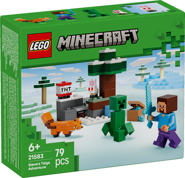 LEGO® Minecraft® 21583 Steve's Taiga Adventure – Bricks 4 Africa